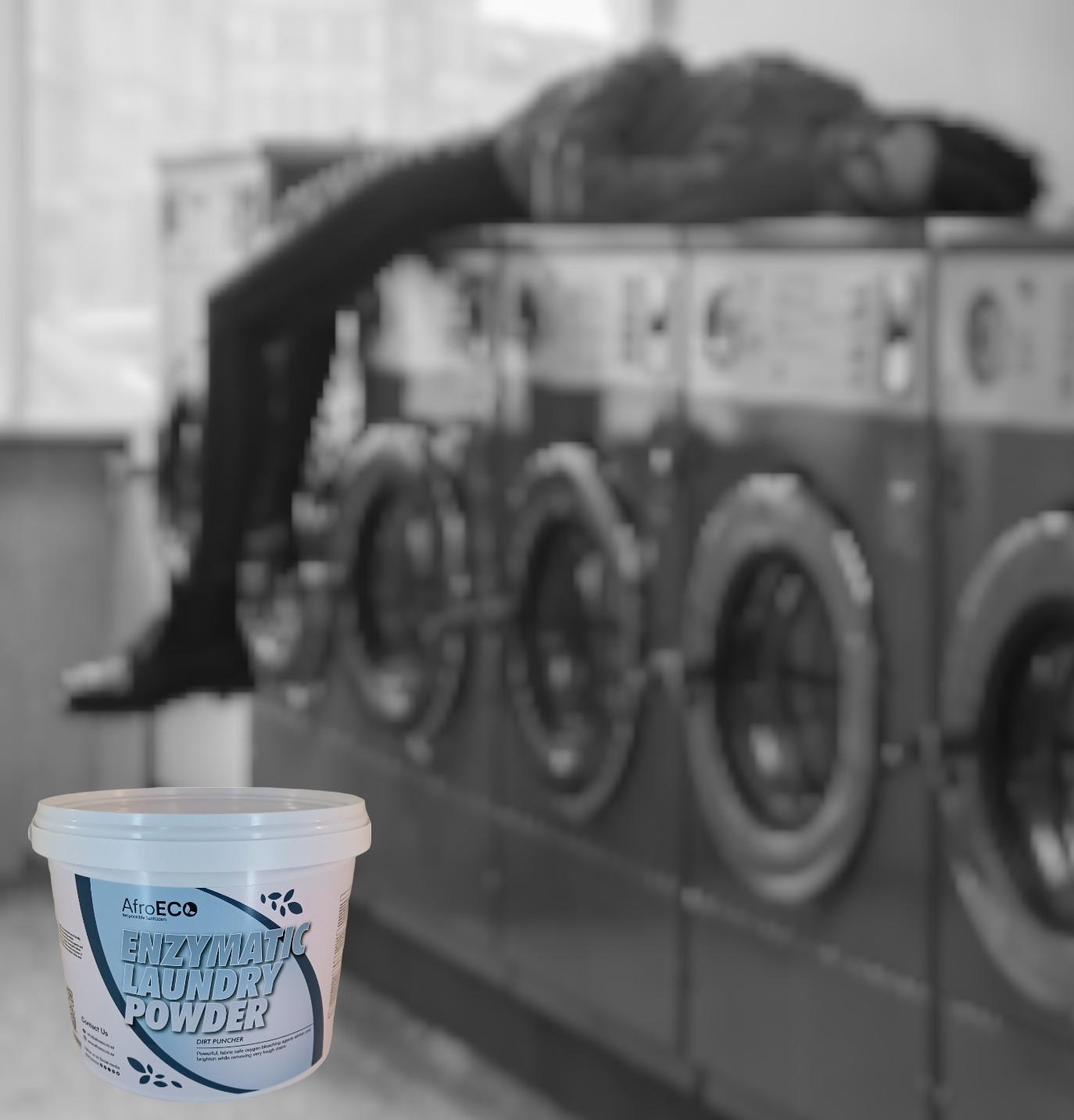 AfroECO Eco-Friendly Laundry Detergent - Enzymatic Powder